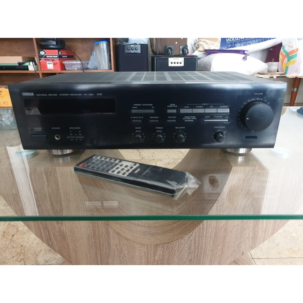 Jual Amplifier Stereo Yamaha RX-360 dengan Remote | Shopee Indonesia