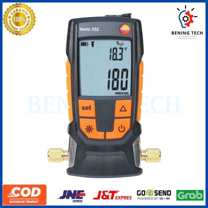 Jual Testo 552 - Digital Vacuum Micron Gauge made in Germany | Shopee ...