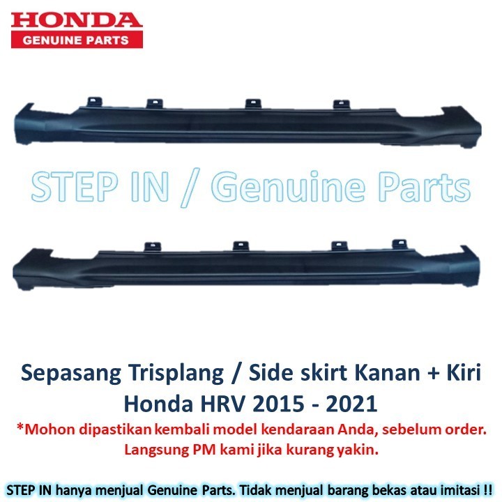 Jual Cover Trisplang Side Skirt KANAN KIRI Honda HR-V HRV 2015 2016 ...