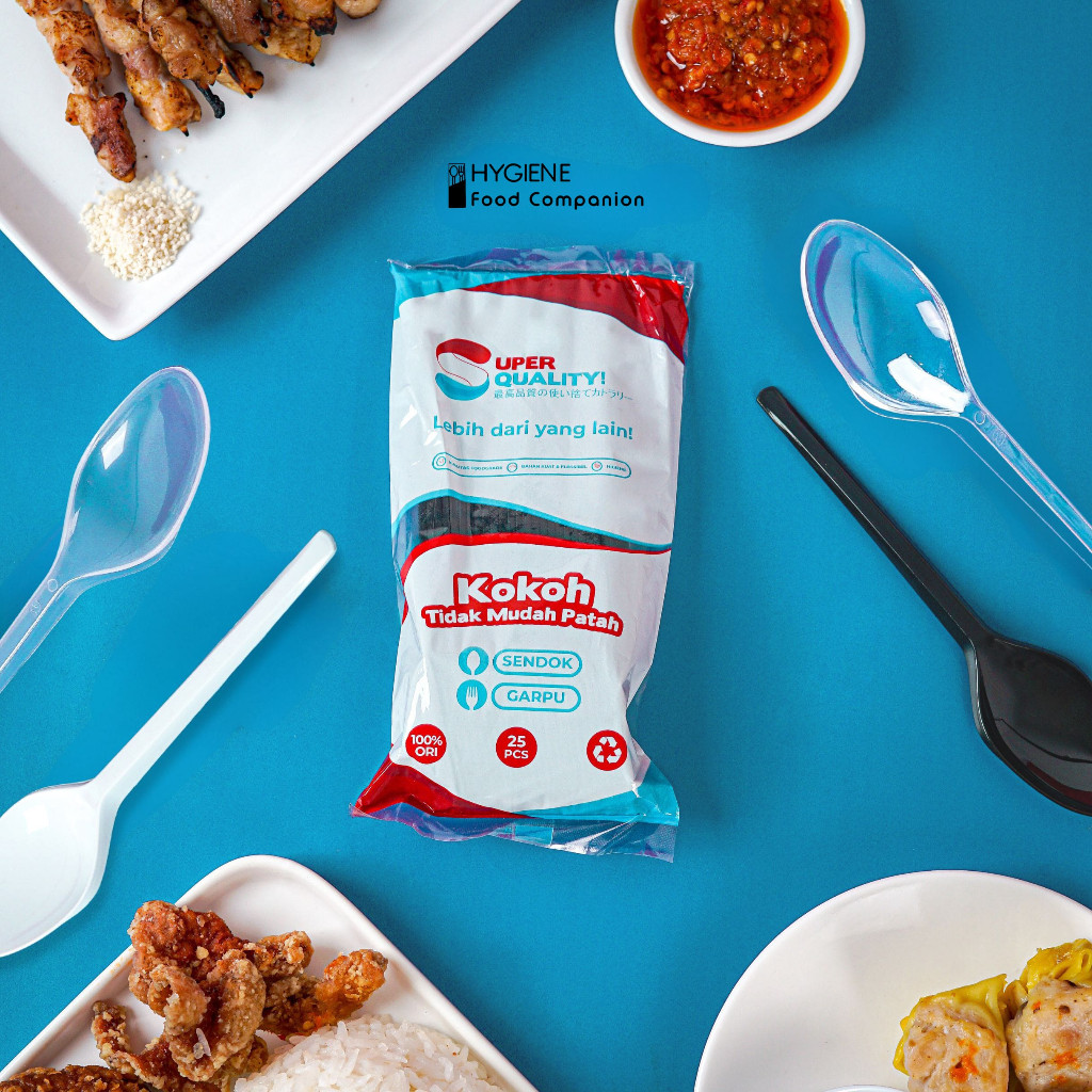 Jual Sendok Makan Plastik / Sendok Plastik Food Grade Tebal Kuat ...