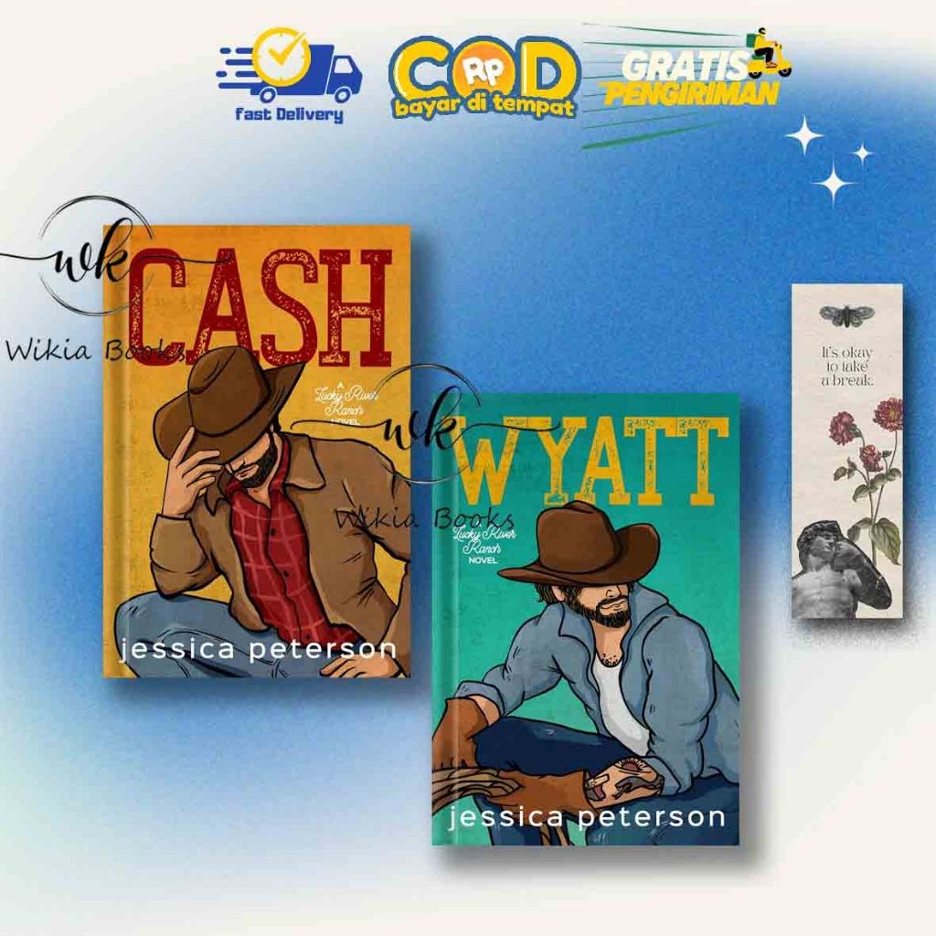 Jual Lucky River Ranch (3 book series): Cash | Wyatt by Jessica ...