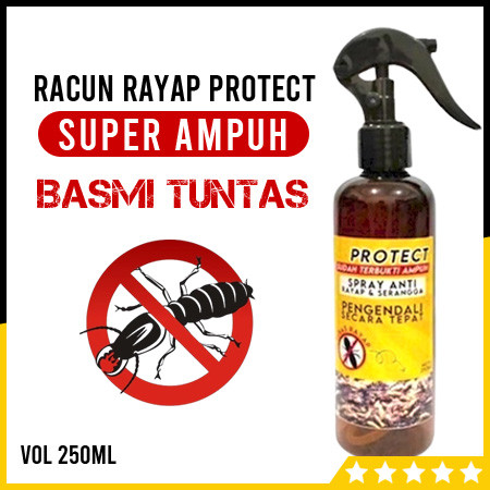 Jual Spray Anti Rayap Protect Cairan Racun Rayap Tanah Kayu Rumah ...