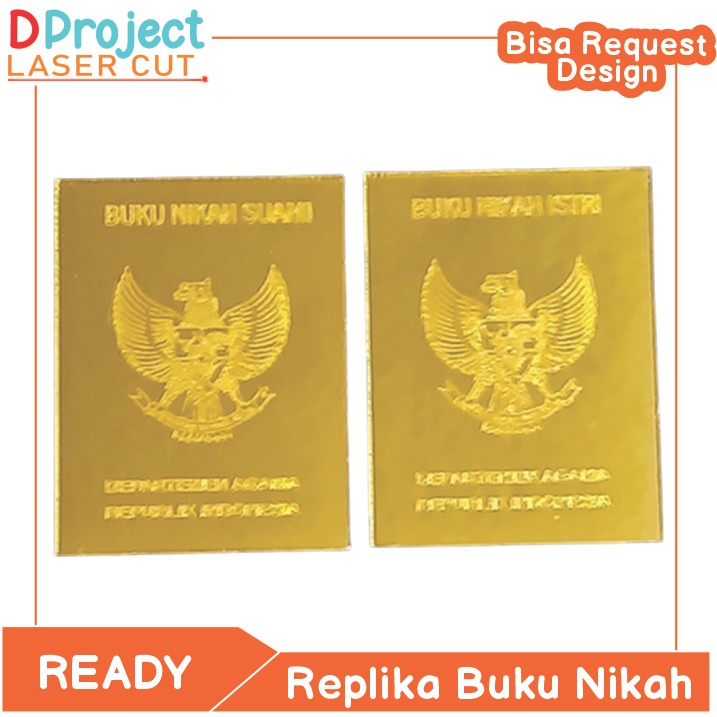 Jual Replika Buku nikah lasercut | Shopee Indonesia