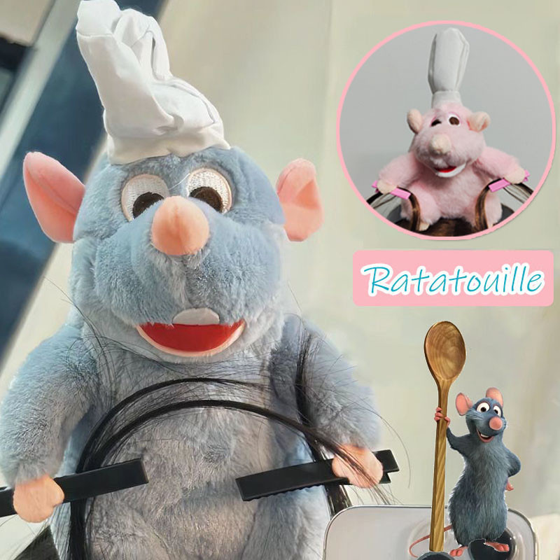 Jual COD 3 Warna Bando Tikus Ratatouille Viral Jepit Rambut Penghalau ...