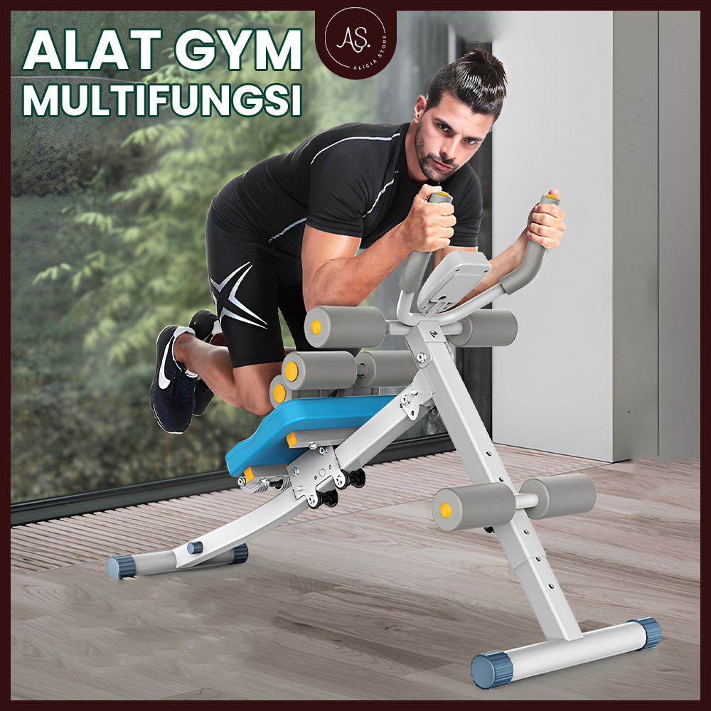 Jual AS Alat Olahraga Fitness Latihan Perut Pembentuk Otot AB Coaster ...