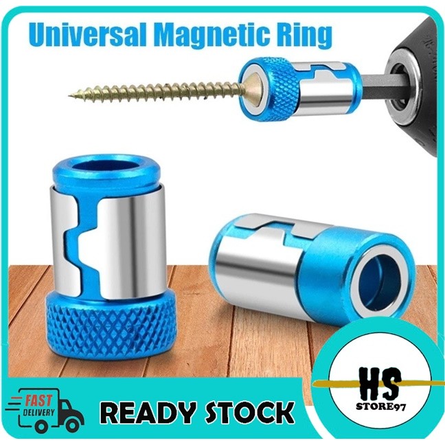 Jual Konektor Ring Magnet Obeng Baja Alloy / Screwdriver Bits Magnetic ...