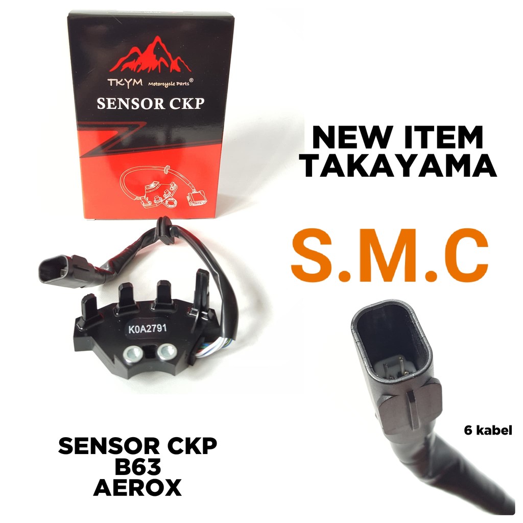 Jual SENSOR CKP AEROX 155 B63 KAKI 4 SENSOR CKP YAMAHA TAKAYAMA TOP ...