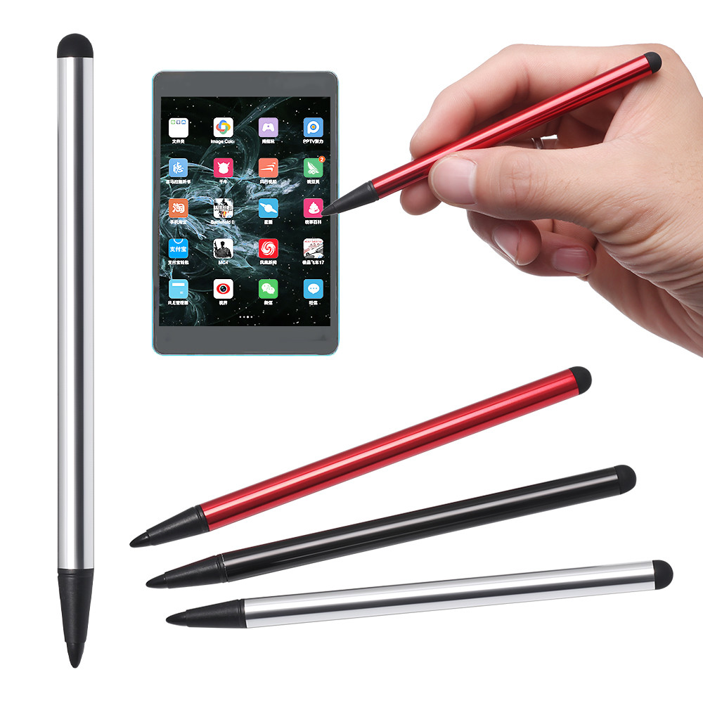Jual 2 in 1 Capacitive Pen Tou Screen Stylus Pencil for Tablet iPad ...