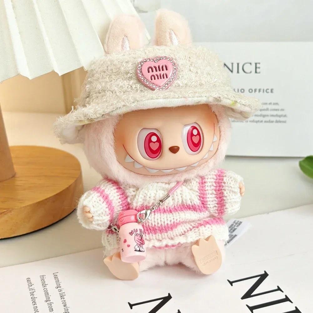 Jual For 17cm Labubu V2 V1 Outfit Accessories Macaron Sweater Match ...