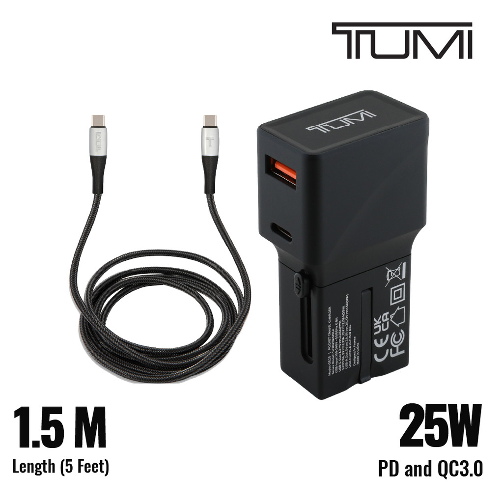 Jual Wall Charger / Kepala Charger Adaptor 25W Fast Charging TUMI ...
