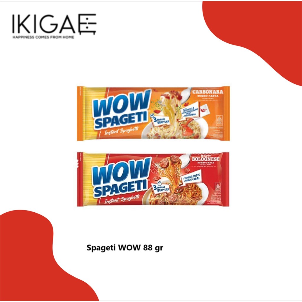 Jual WOW SPAGETI / INSTAN SPAGETI / MAYORA / INSTANT SPAGHETTI | Shopee ...