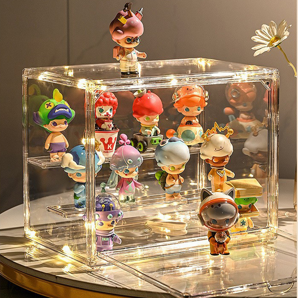 Jual Action Figure Box Display Box / Bubble Mart Kotak Buta Akrilik Box ...