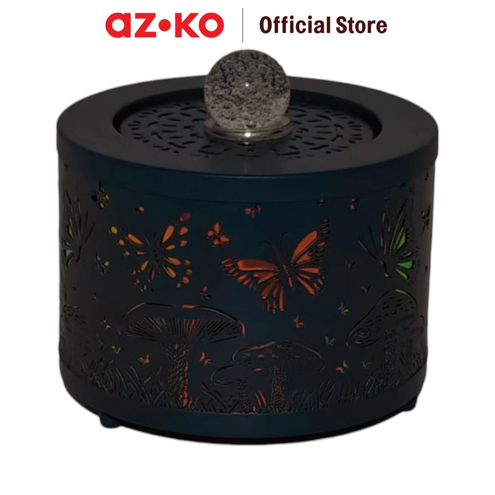 Jual AZKO Fohom 18 cm Hiasan Meja Air Mancur Butterfly - Biru Table Art ...
