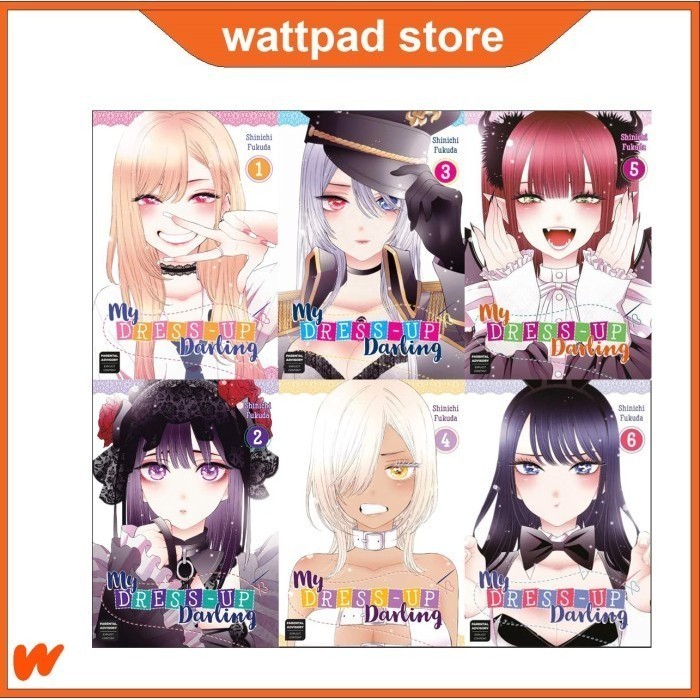 Jual My Dress-Up Darling manga, Vol.1-11 (English) | Shopee Indonesia