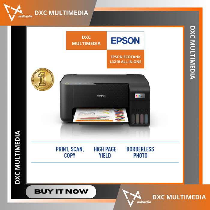 Jual PRINTER EPSON L3210 ALL IN ONE ECOTANK PRINT, SCAN, COPY | Shopee Indonesia