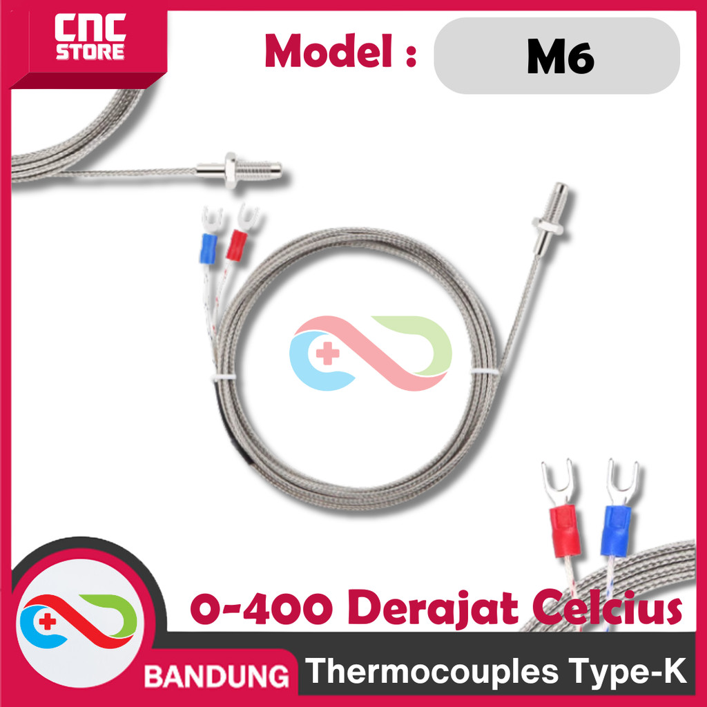 Jual THERMOCOUPLE TYPE-K -PROB THERMOCOUPLE TYPE-K THERMOSTAT SENSOR ...