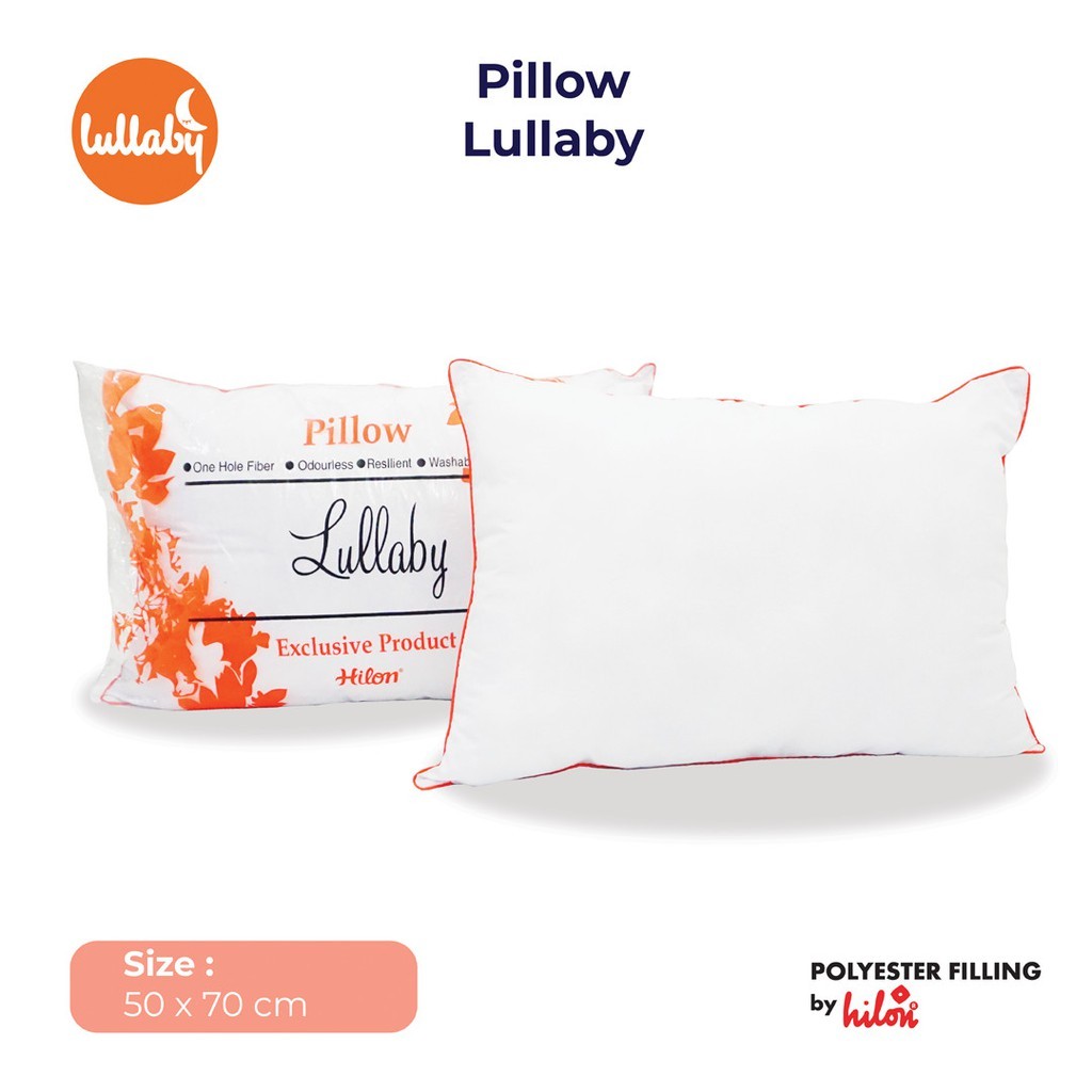 Jual Bantal Tidur Bantal Dakron Premium Bisa Dicuci 50x70-Lullaby ...
