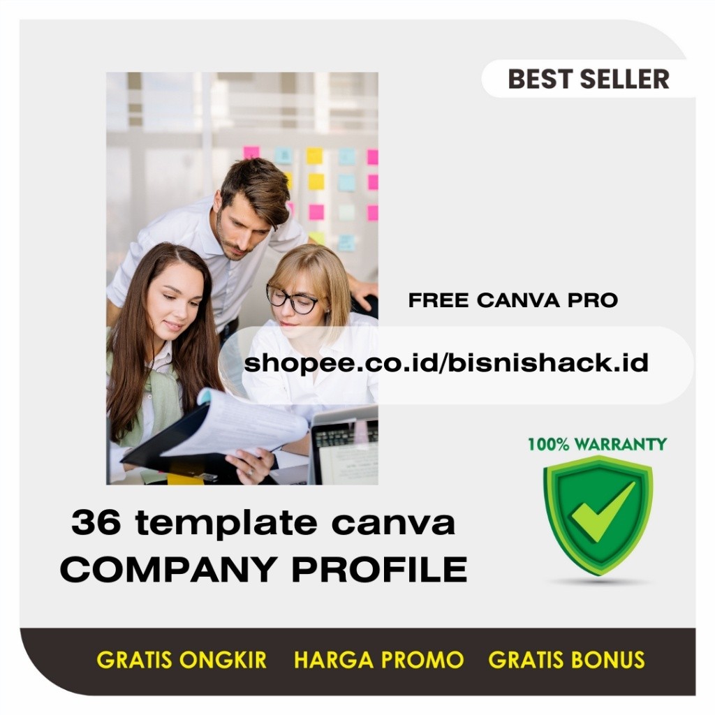 Jual 36 TEMPLATE COMPANY PROFILE COMPRO EDITABLE PRINTABLE DOKUMEN ...