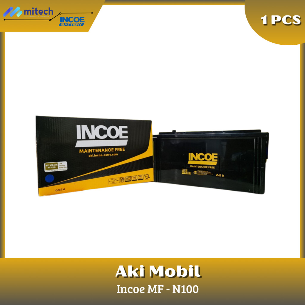 Jual Incoe Mf Astra Aki Kering Genset N100 / 95E41R 12V / 100Ah ...