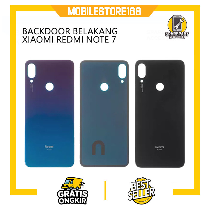 Jual BACKDOOR/ BACK CASING /HOUSING XIAOMI REDMI NOTE 7 PENUTUP BATERAI ...