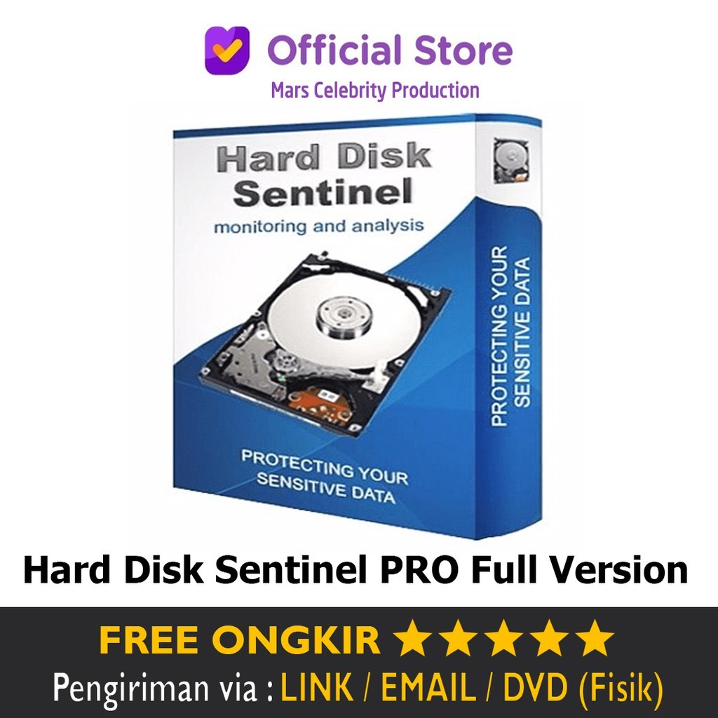 Jual Software Hard Disk Sentinel Pro Full Version License Terbaru - Bergaransi HardDisk | Shopee ...