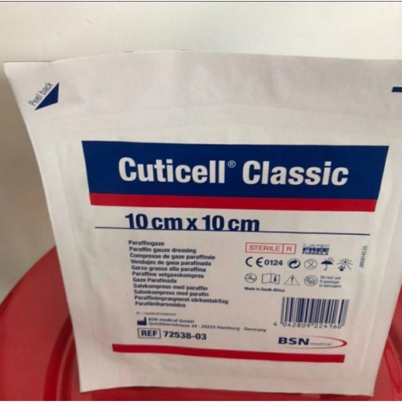 Jual Cuticell Classic BSN 10x10cm / Tulle Dressing 10x10cm (PCS ...