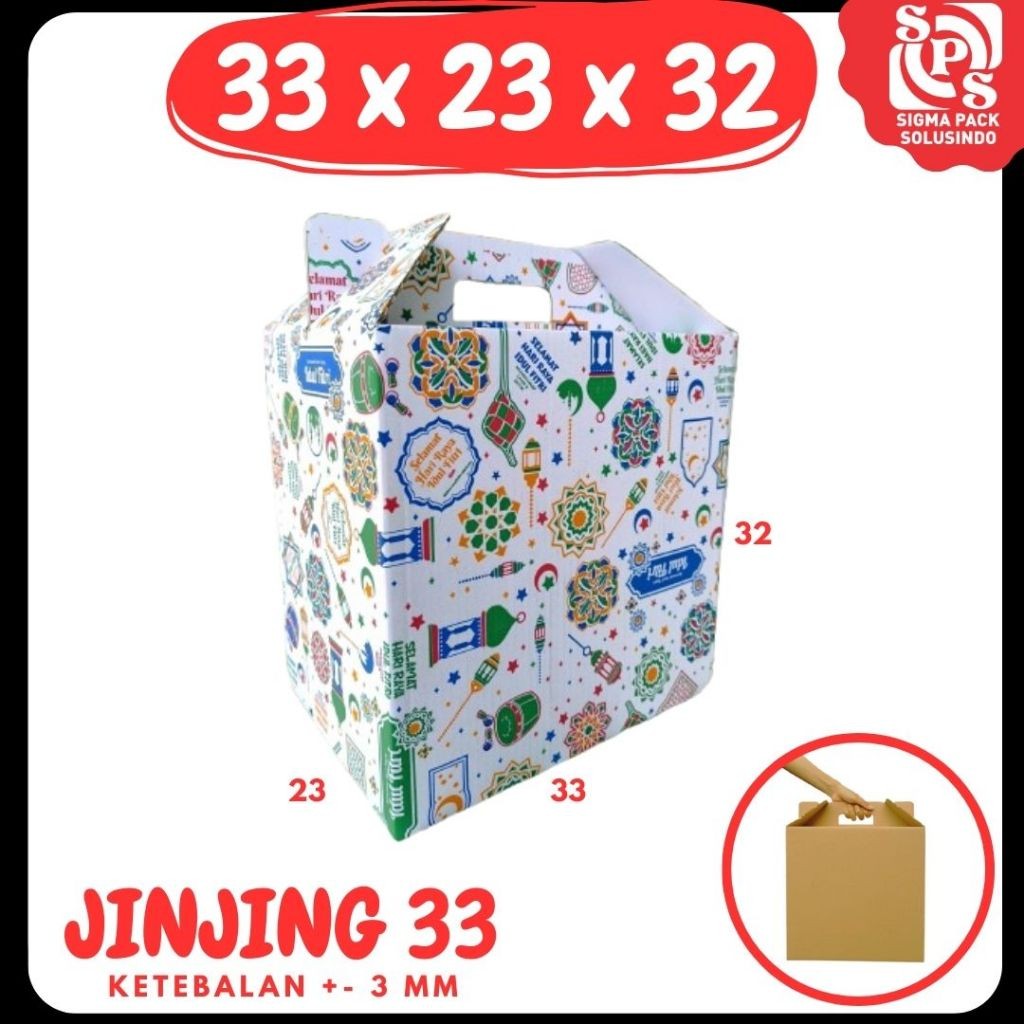 Jual Box Jinjing 33x23x32 Gable Box (Jinjing) Kardus Packing ...