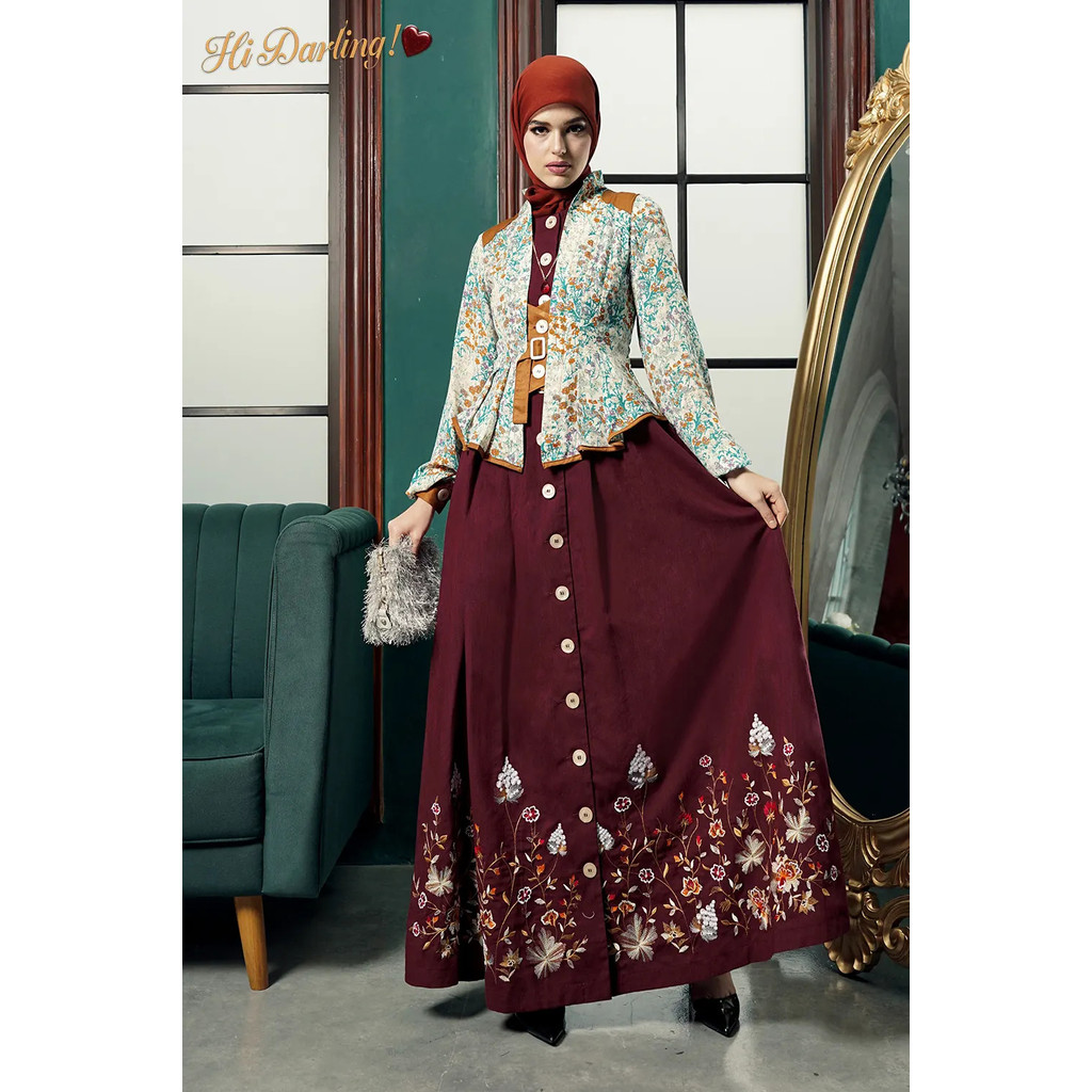 Jual TUNEECA Gamis Liana Graceful - T-0125011 | Shopee Indonesia