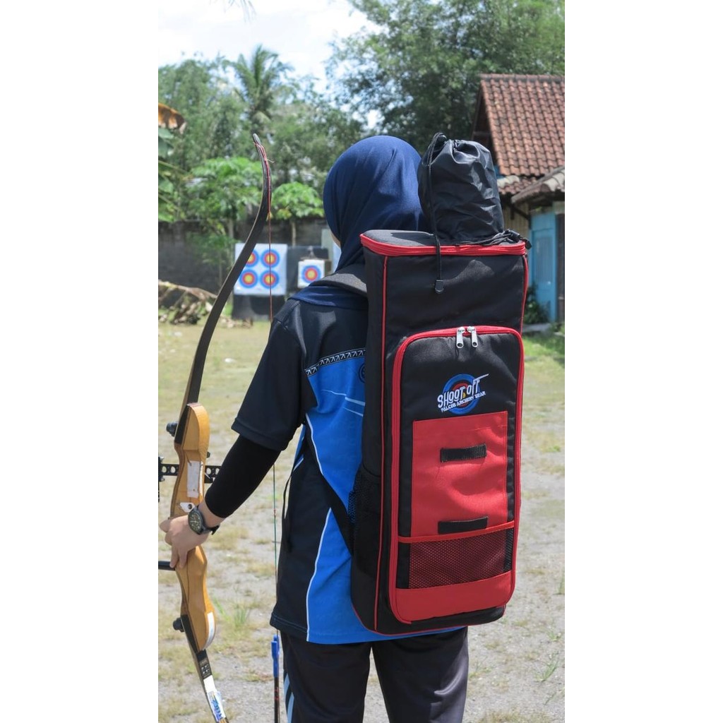 Jual tas busur panahan ransel busur Falcon Shoot Off tas panah recurve ...
