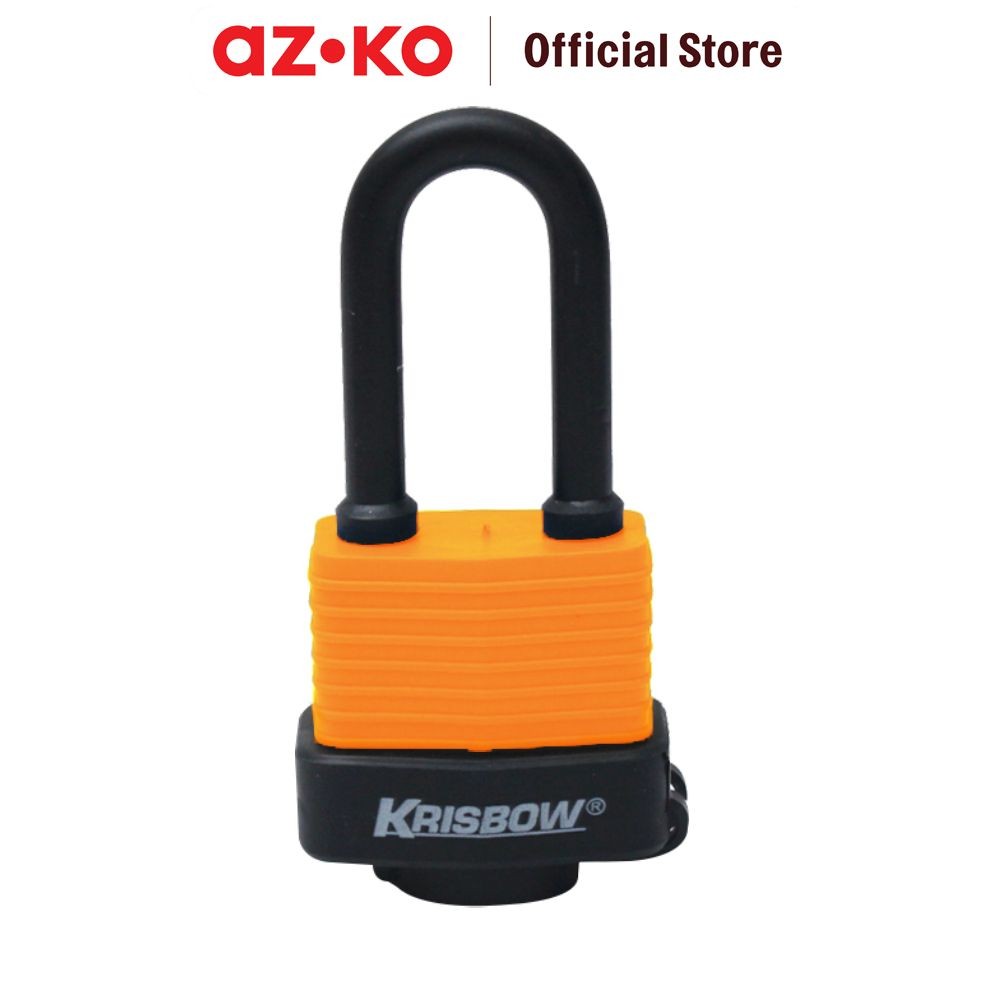 Jual AZKO Krisbow Gembok Panjang Tahan Air 50 Mm - Kuning Steel Padlock ...