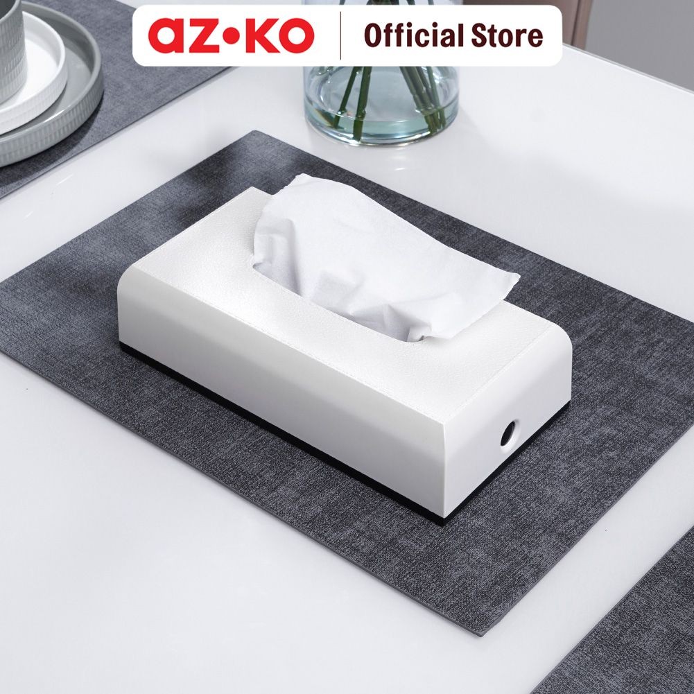 Jual AZKO Stora Kotak Tisu Cd8298a - Krem Beige Tissue Box Holder ...