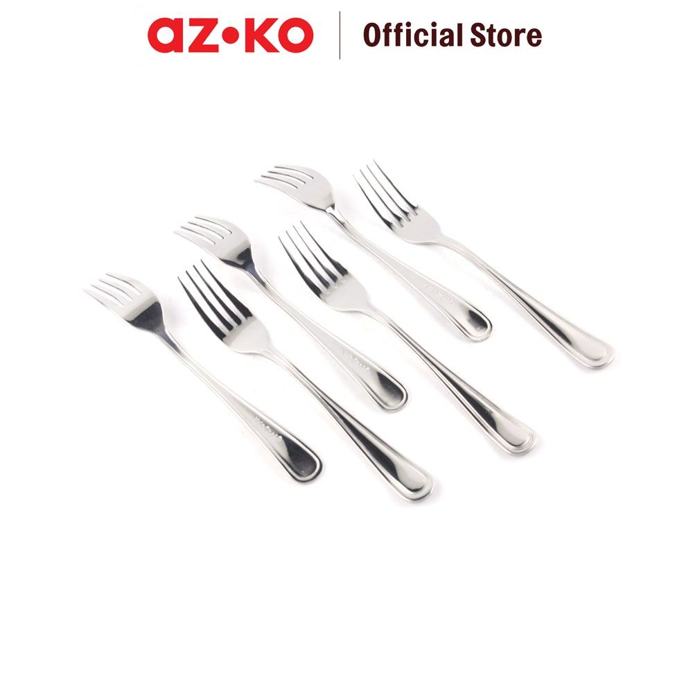 Jual Delicia Set 6 Pcs Garpu Makan Et-1021 Table Fork Food Grade Eating ...