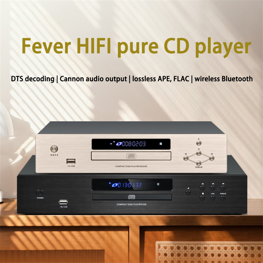 Jual E25 MCD30 HIFI CD Player Bluetooth 5.0 USB Lossless Music Player ...