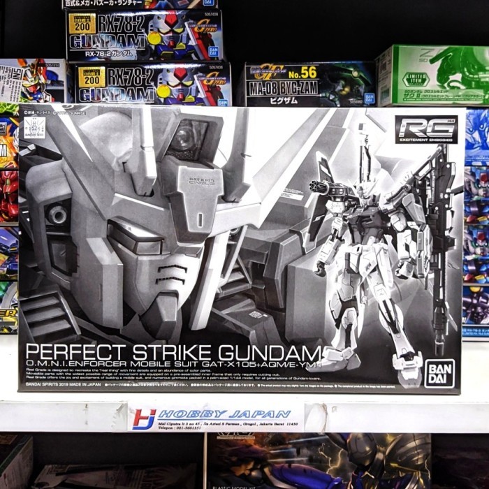 Jual RG Perfect Strike Gundam | Shopee Indonesia
