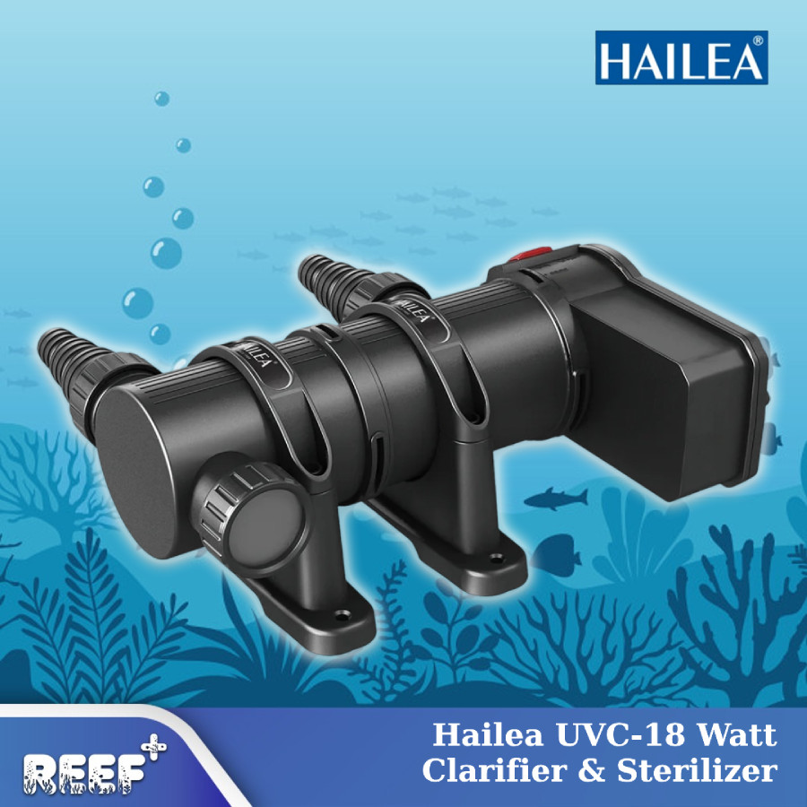 Jual Hailea UVC-18W UV Clarifier And Sterilizer Aquarium | Shopee Indonesia