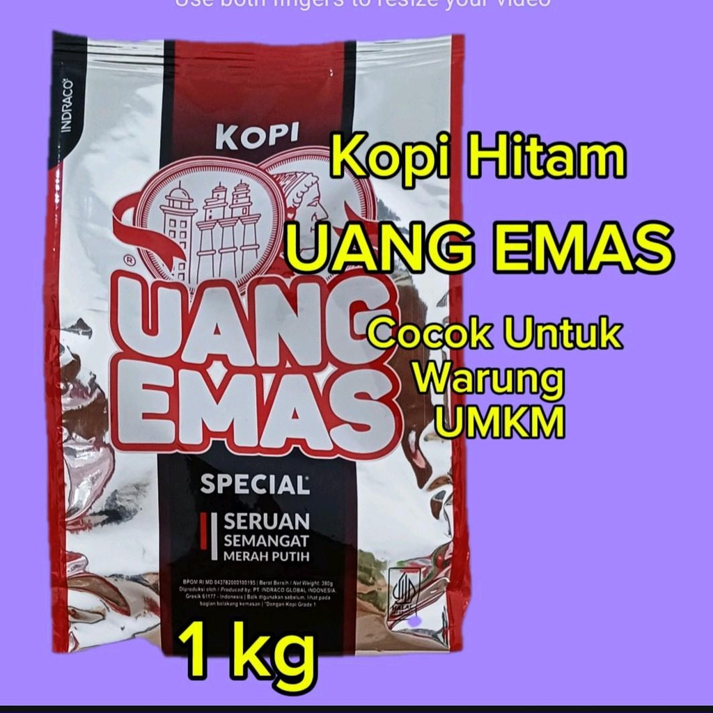 Jual Kopi bubuk Uang Emas 1kg Harum Aroma kopinya dan Mantap rasanya ...
