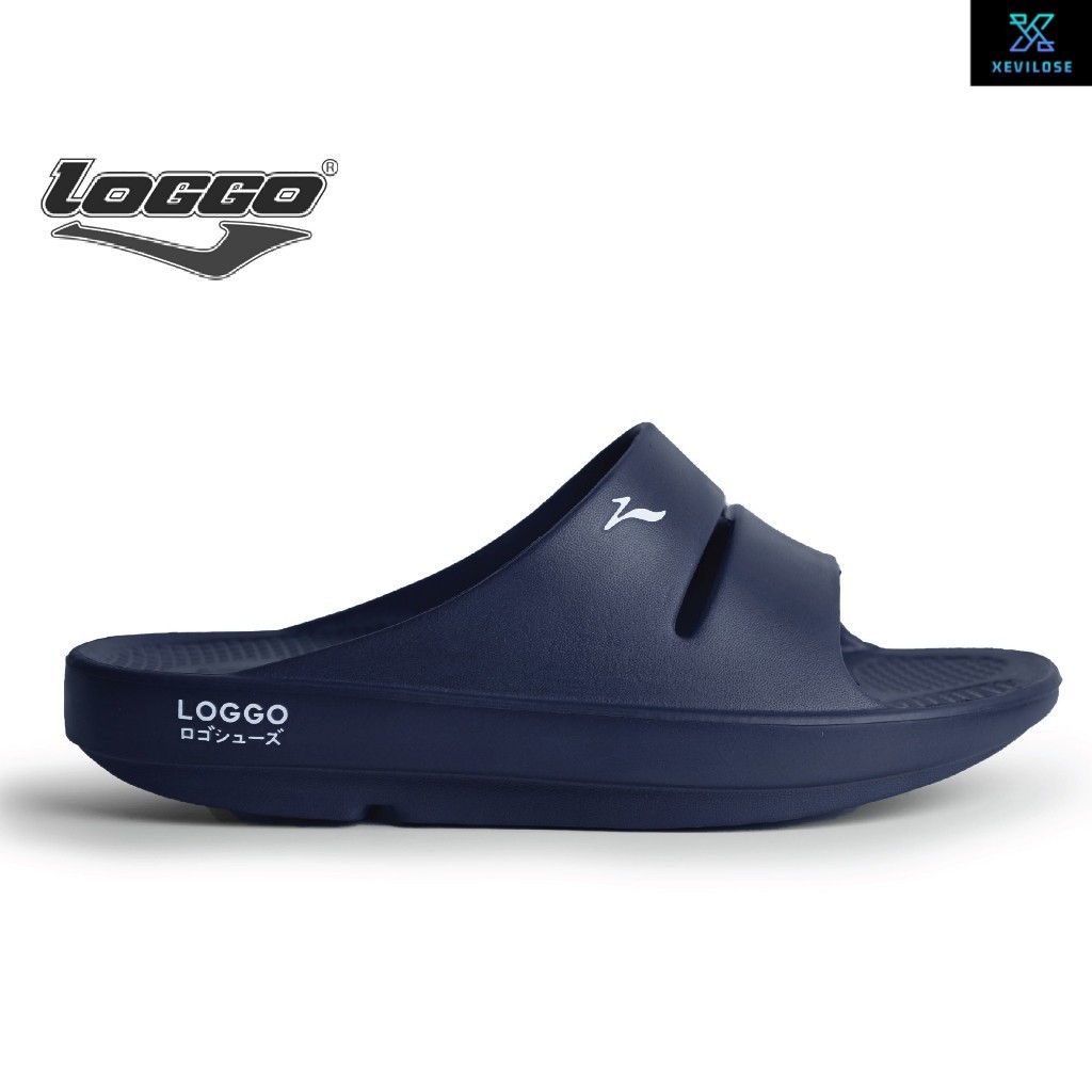 Jual Loggo - Sandal Phylon Duke - Sandal Slide Full Phylon warna Navy ...