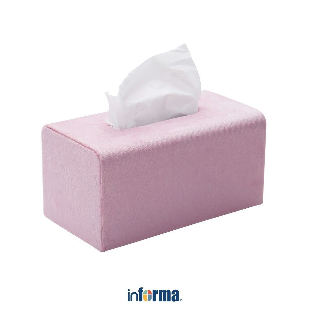Jual Informa Kotak Tisu Velvet Tissue Box Holder Tempat Tisu Aesthetic ...