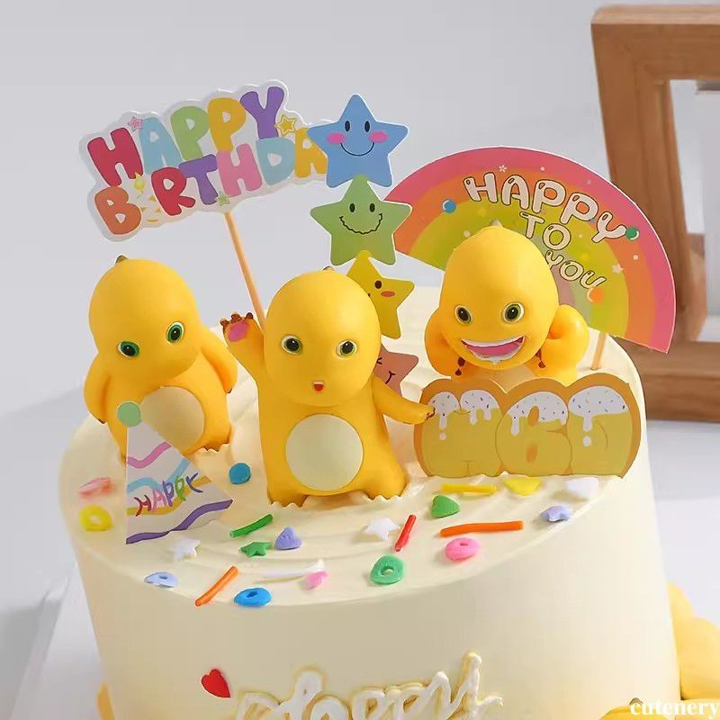 Jual Topper Boneka Nailong Naga Kuning Yellow Dragon / Dekorasi Kue ...