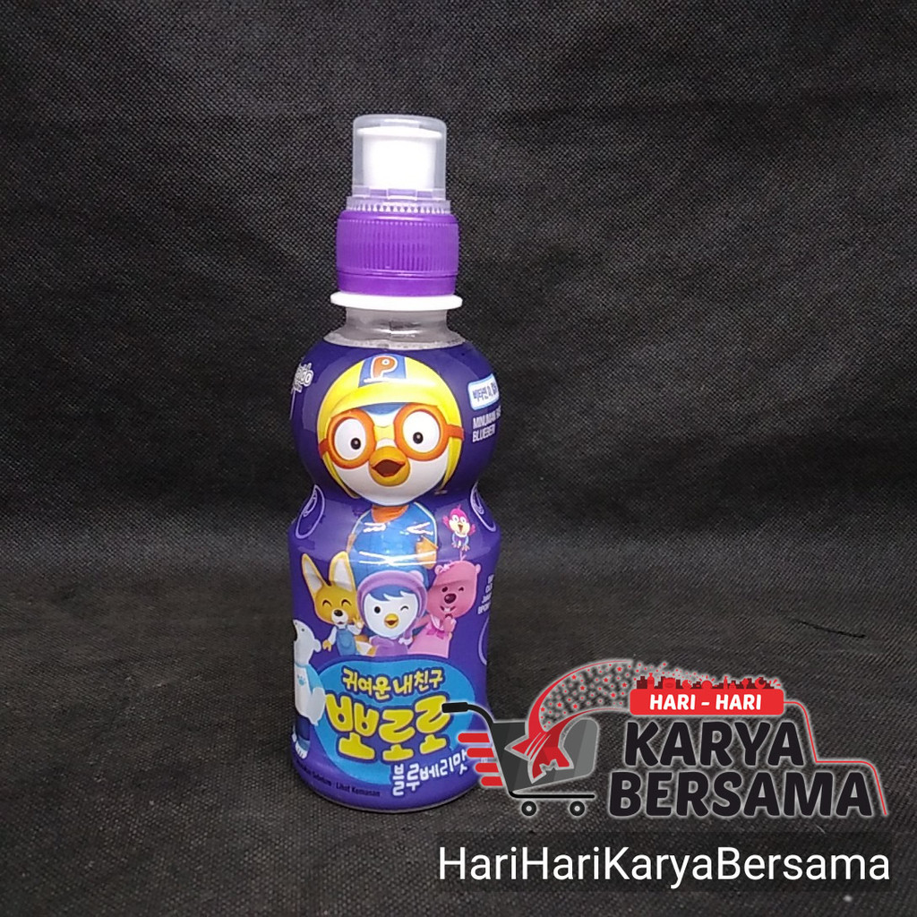 Jual MINUMAN RINGAN PALDO PORORO BLUEBERRY BOTOL 235ML | Shopee Indonesia