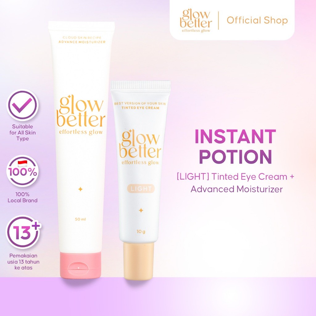 Jual Glow Better Instant potion: Glowing sat set & ready to go! (Tinted ...