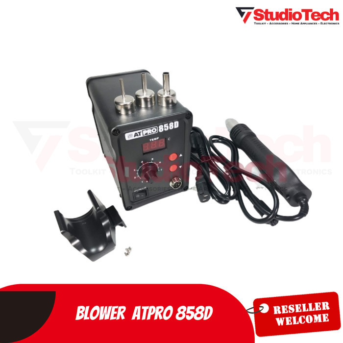 Jual BLOWER DIGITAL 858D ORIGINAL | SOLDER UAP | Shopee Indonesia