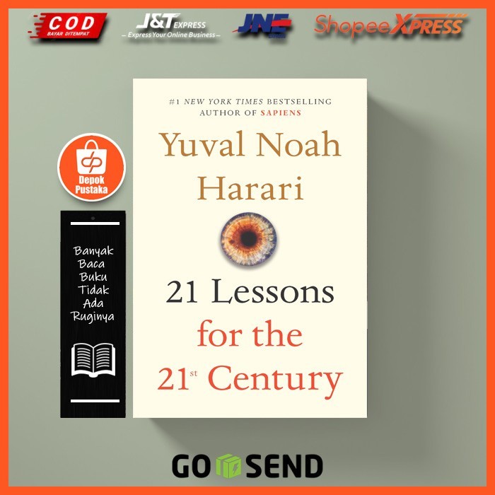 Jual Buku 21 Lessons for the 21st Century by Yuval Noah Harari | Shopee ...