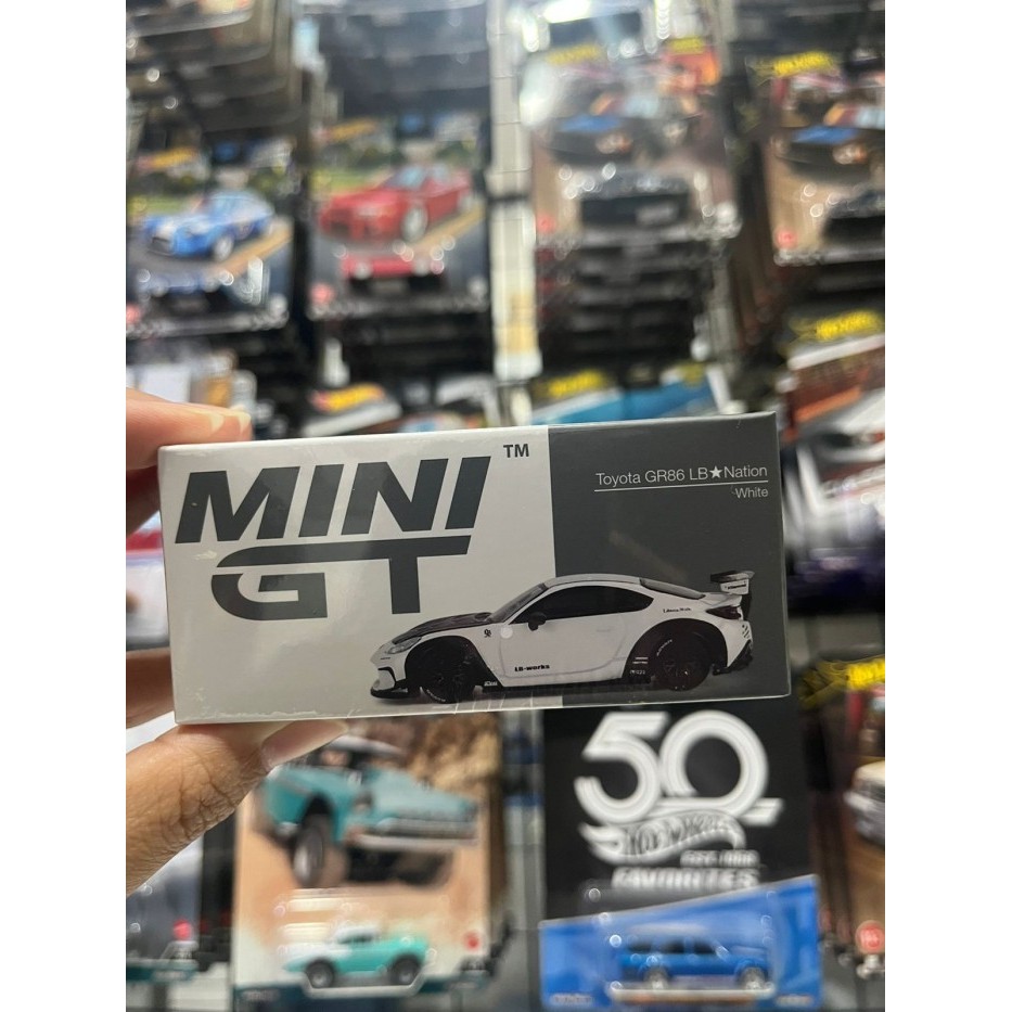 Jual Mini GT Toyota GR86 LB Nation White No 769 | Shopee Indonesia