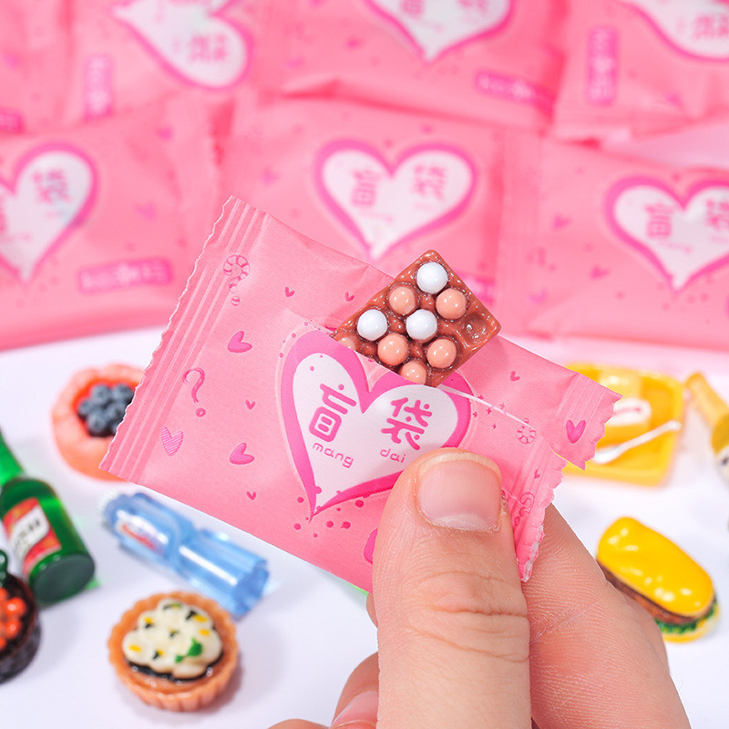 Jual 10 pcs - Blind Bag - Miniatur Makanan Lucu - Snack Supermarket ...