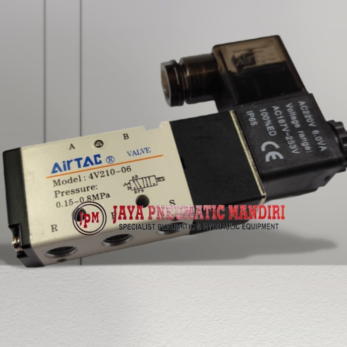 Jual Solenoid Valve 4V210-06 Airtac | Shopee Indonesia
