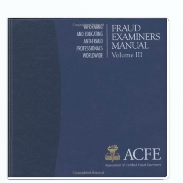 Jual Fraud Examiners Manual - Association of Certified Fraud Examiners ...
