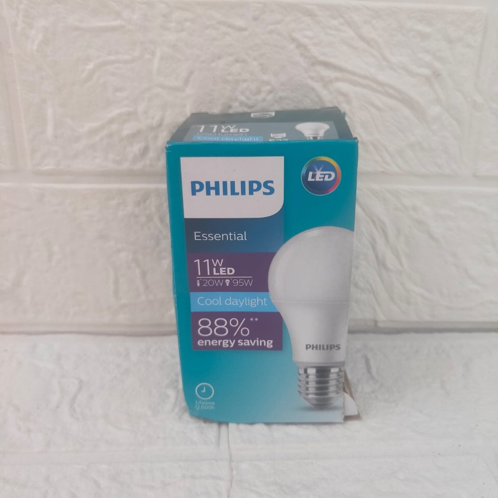 Jual Philips LED Essential 11 Watt W | Shopee Indonesia
