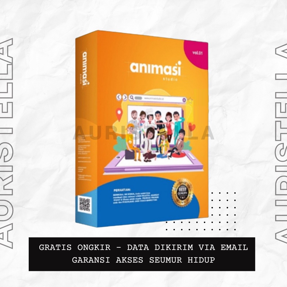 Jual ANIMASI STUDIO Templates Video Animasi 1000+ Asset Ready | Shopee ...