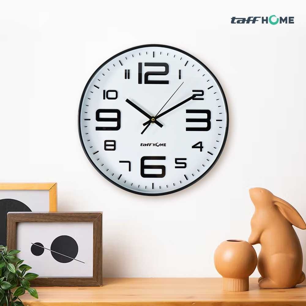 Jual Jam Dinding Bulat Quartz Creative Design Modern 29 cm TaffHOME ...